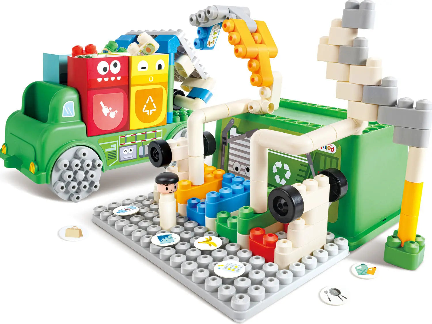PolyM Garbage Sorting Truck - HapeToys