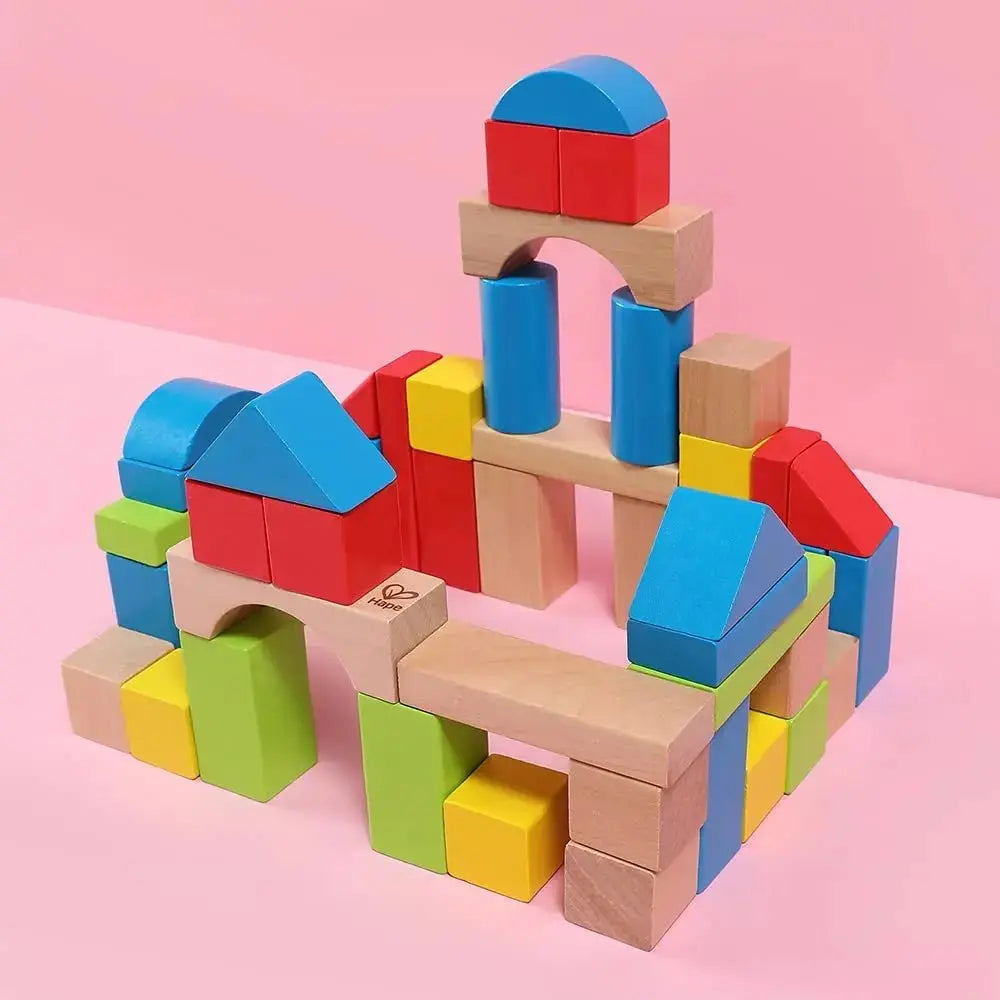 Hape Maple Wood Kids Building Blocks - Hape Toys (Hape – Hape Toys ...