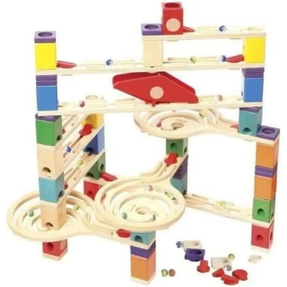 Hape Quadrilla Vertigo Wooden Marble Run Blocks - – HapeToys
