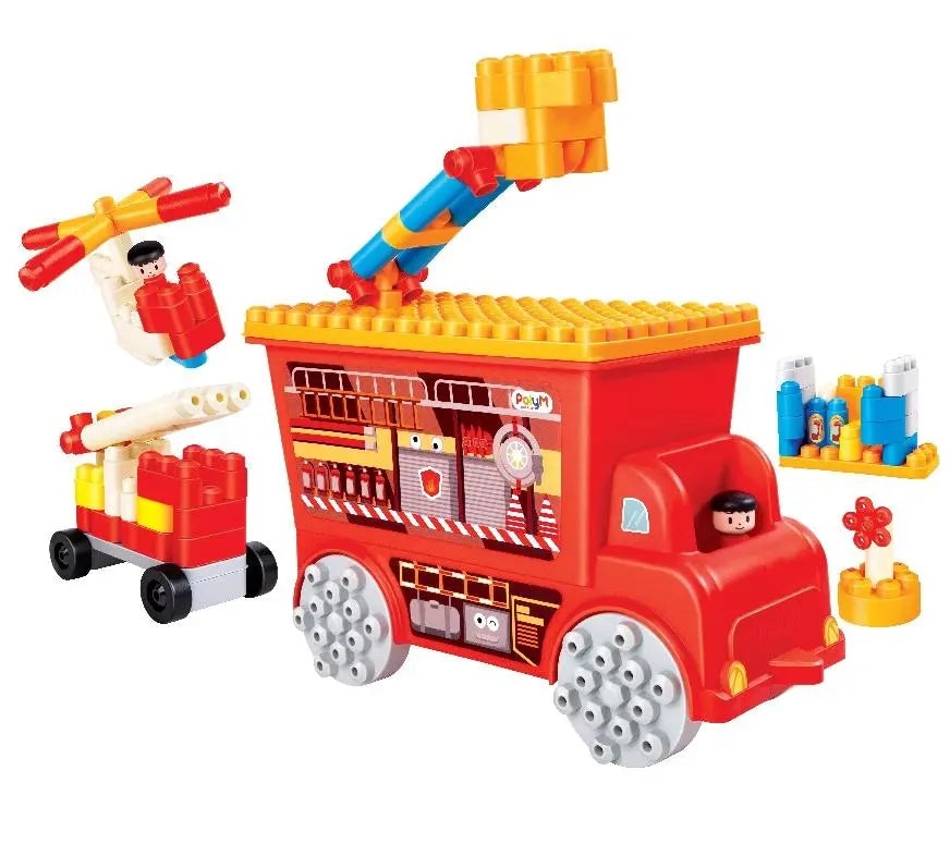PolyM Fire Rescue Truck - HapeToys