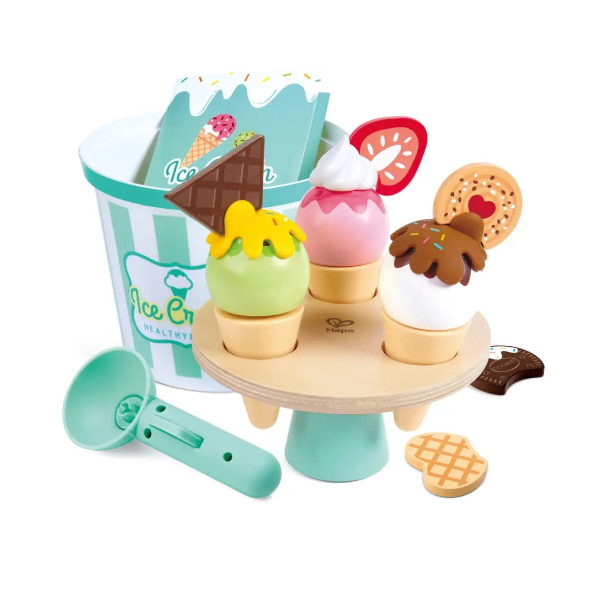 Scoop & Serve Ice Cream Set - Hape Toys (Hape International Inc ...
