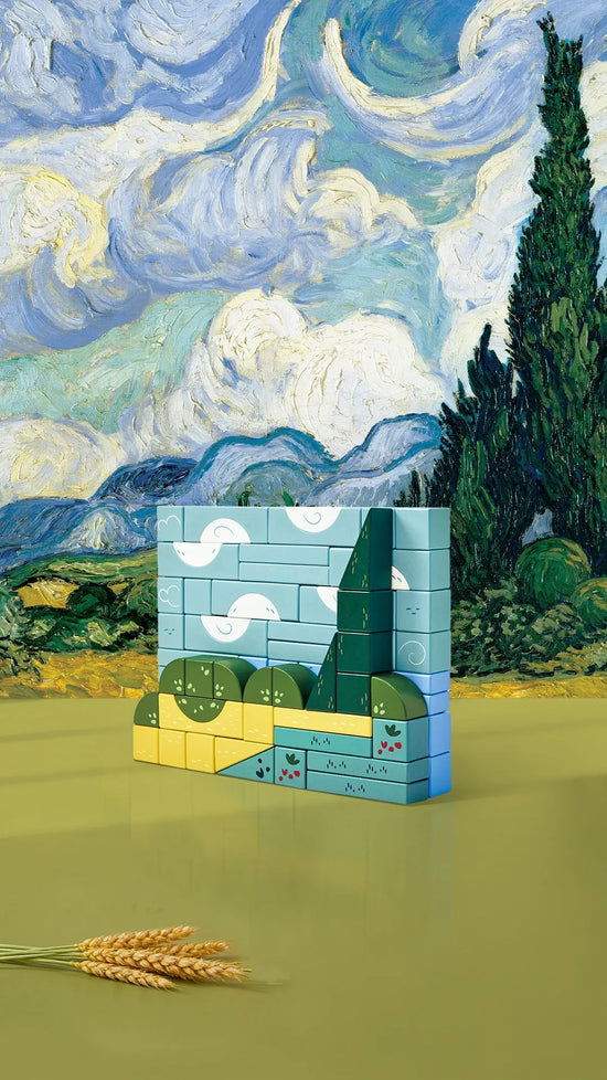 Hape x The Met Van Gogh Wheat Field with Cypresses – Art-Inspired ...